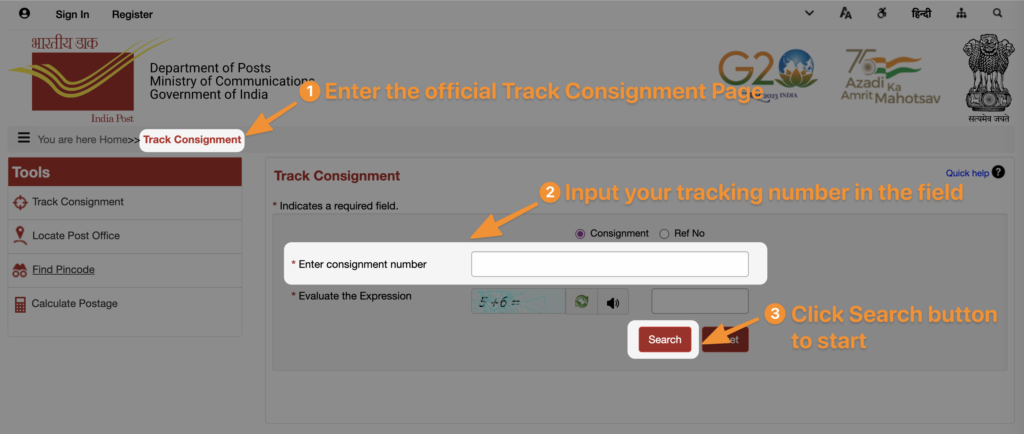 www india post office tracking – Track India Post Online | PostPatra